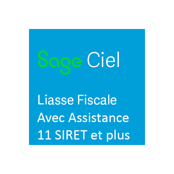 Sage 50 - CIEL Liasse Fiscale 2026 pour les Bilans 2025 2024 avec 11 ...